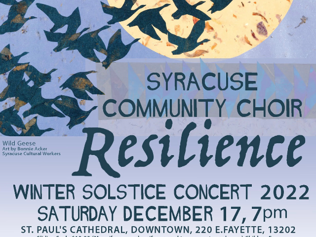 Syracuse Community Choir Winter Solstice Concert: Resilience ...